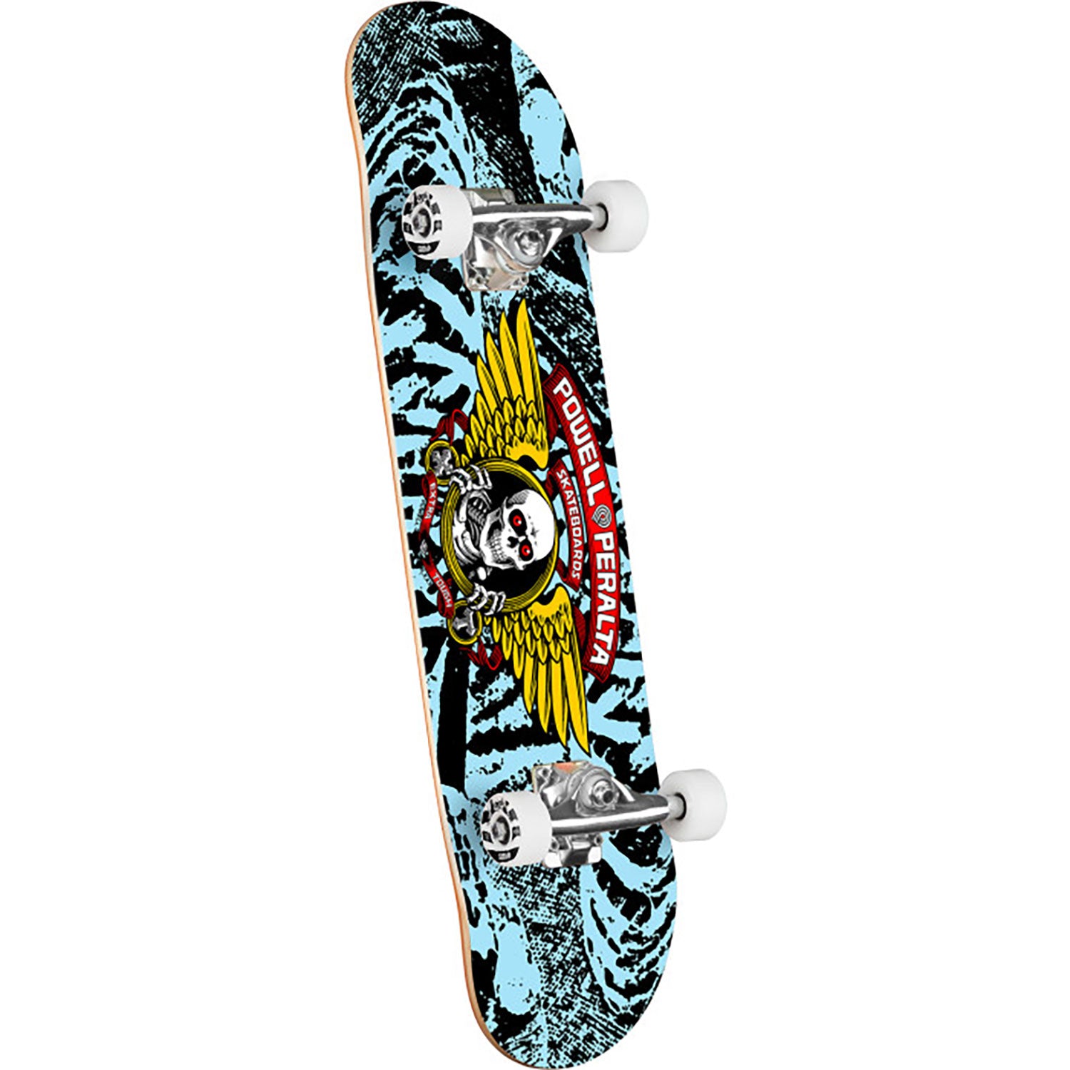Powell Peralta Complete - Winged Ripper - Black / Light Blue - 7.0" (B